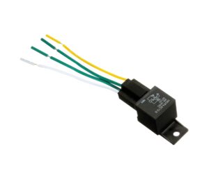 12V 40A DC Automotive Relay & Base - Rewire Security